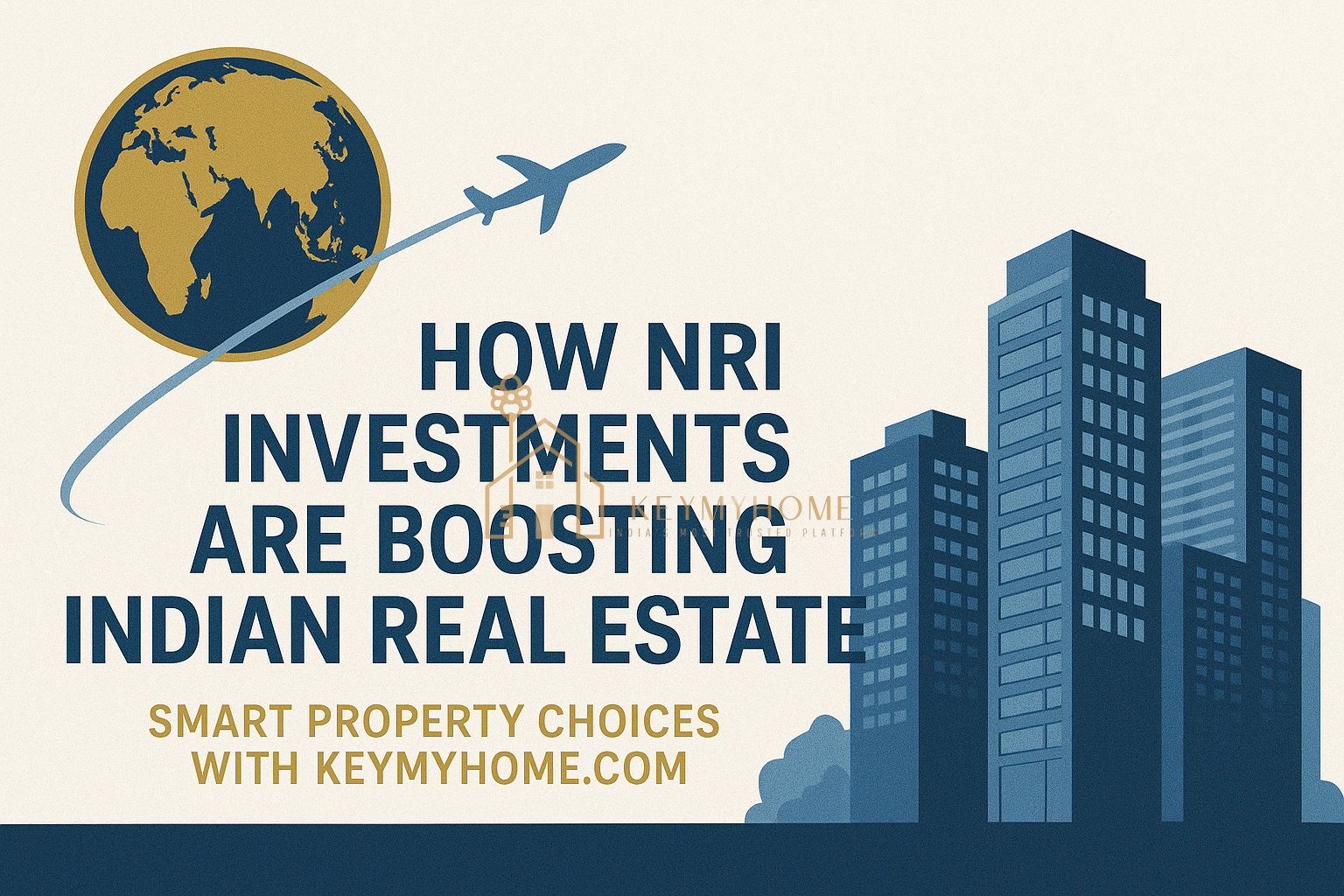 How NRI Investments Are Boosting Indian Real Estate - KeyMyHome.com